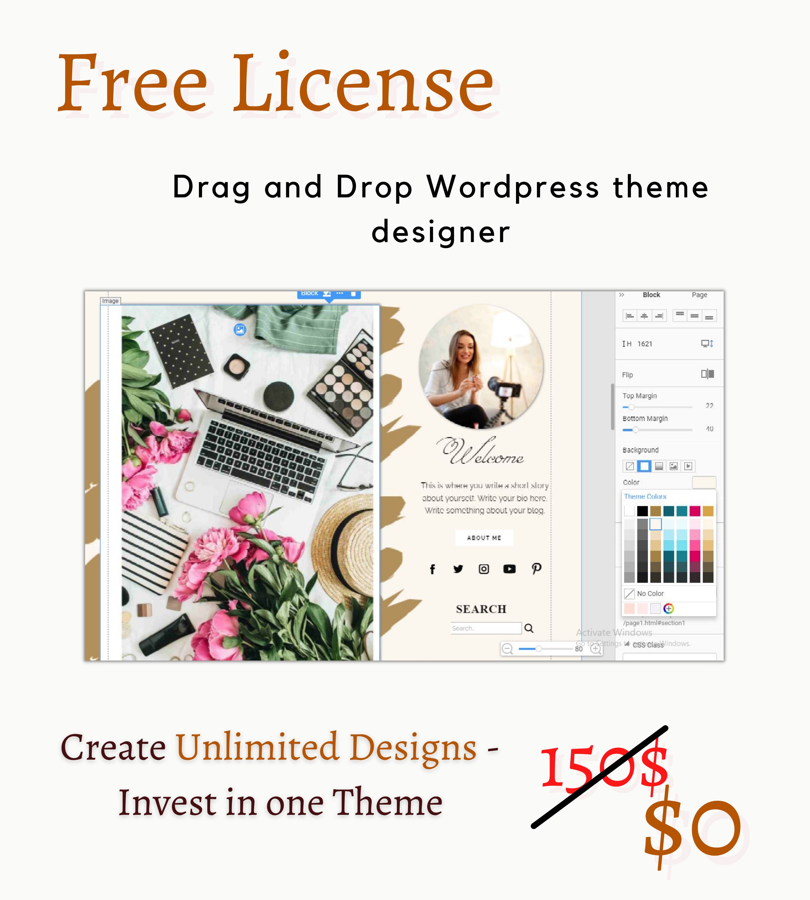 Wordpress Website Design Blog Template Wordpress Blog Theme - Etsy