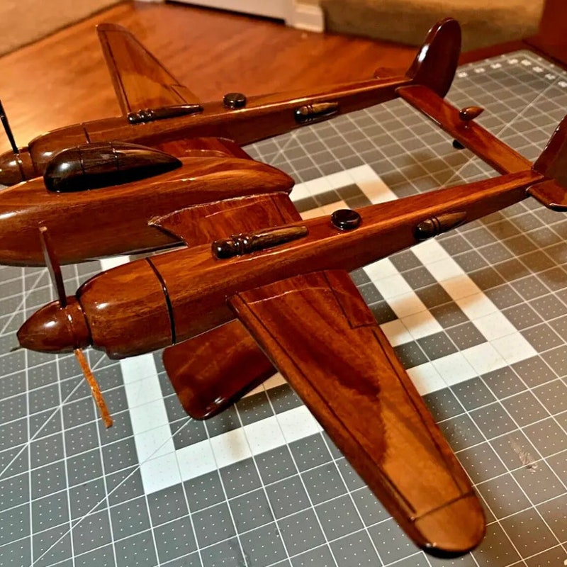 Mahogany Plane Models - Etsy