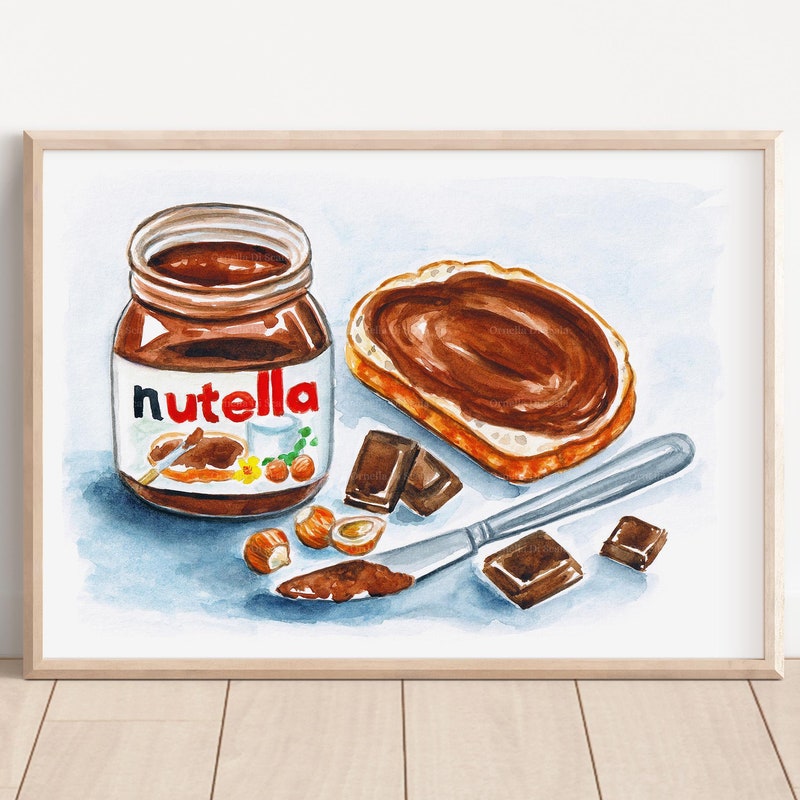 Nutella Print - Etsy