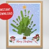 Christmas Handprint Ho Ho Ho, Christmas Craft, Holidays Handprint ...