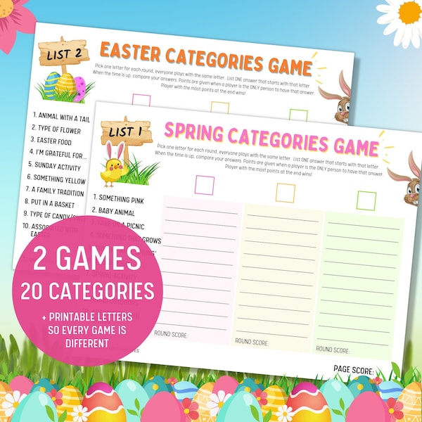 Easter Party Game - Etsy