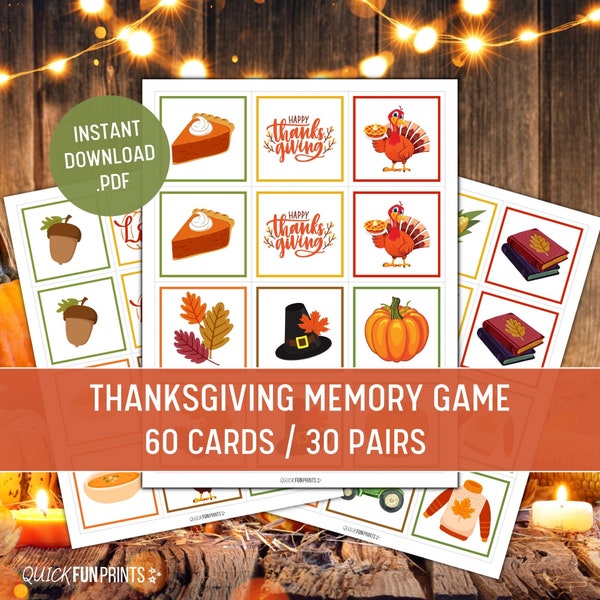 Printable Matching Games - Etsy