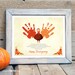 Thanksgiving Turkey Handprint Poem, Kids Craft, Thanksgiving Kids ...