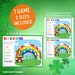 St Patricks Day Game, Roll A Rainbow Dice Game, Printable Rainbow Candy ...