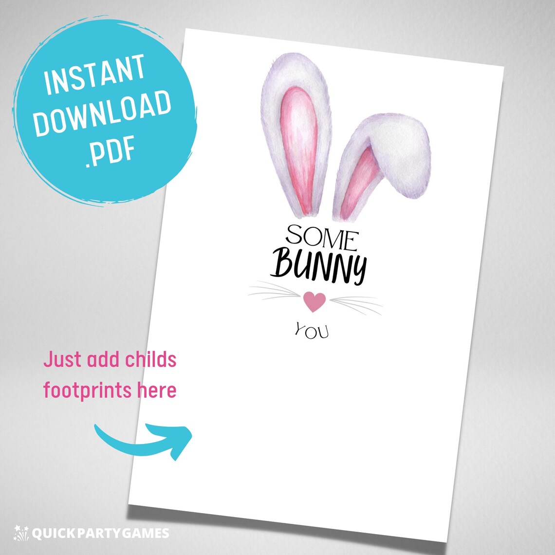 PRINTABLE Mother's Day Gift Some Bunny Loves You Baby - Etsy
