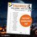 Halloween Word Scramble Game, Tricky Level, Halloween Word Scramble ...