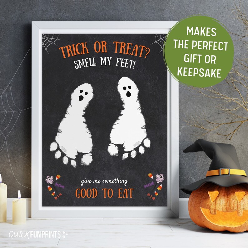 Trick or Treat Smell My Feet, Halloween Printable, Halloween ...