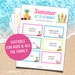 SUMMER Charades & Pictionary, Printable Summer Cards, Kids Imagination ...