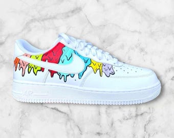 Nike Air Force One AF1 Valentines Day Pink Heart Kids Children Adult ...