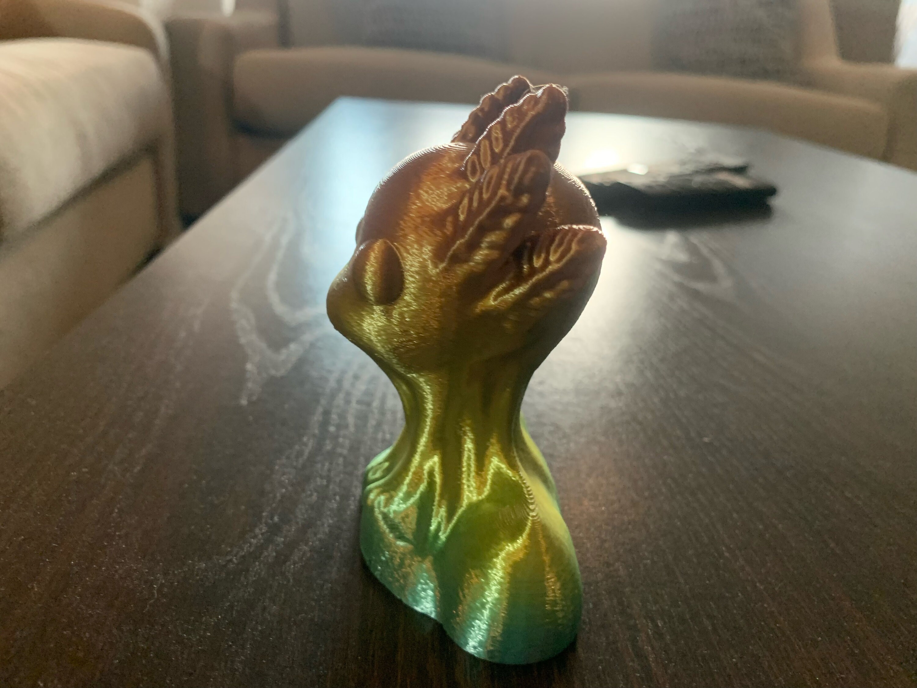 Alien Axolotl Head Beautiful 3d Print - Etsy