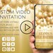 Men Birthday Video Invitation, Online Birthday Invite for Him, Animated ...