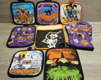 Halloween Pot Holders - Etsy