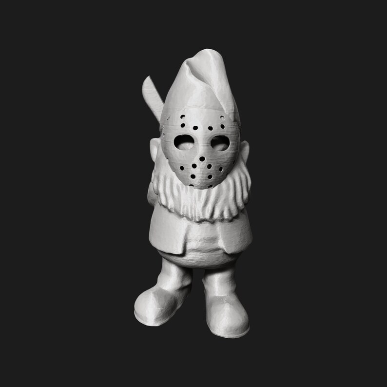 Jason Garden Gnome Friday the 13th Indoor Home Decor - Etsy