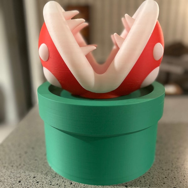 Mario Bros Piranha Plant - Etsy