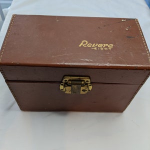 Vintage Revere Eight Model Sixty Seven Camera in Original Case W Lenses ...