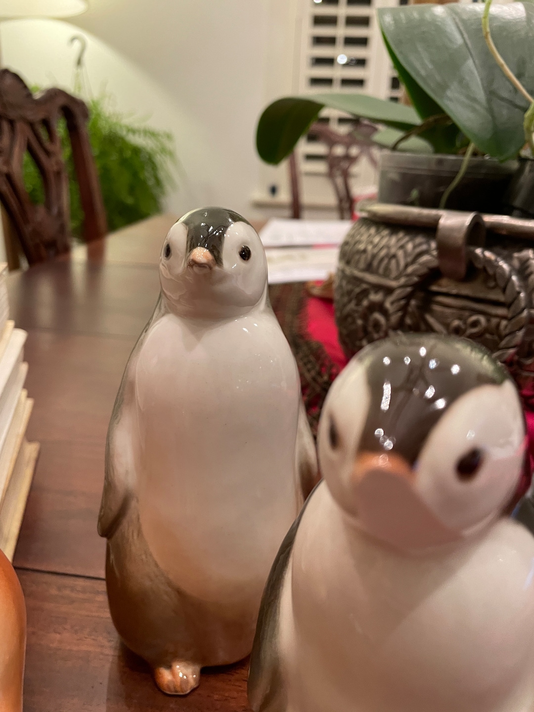 USSR Vintage Penguins Porcelain Figurine Hand Painted Lomonosov ...