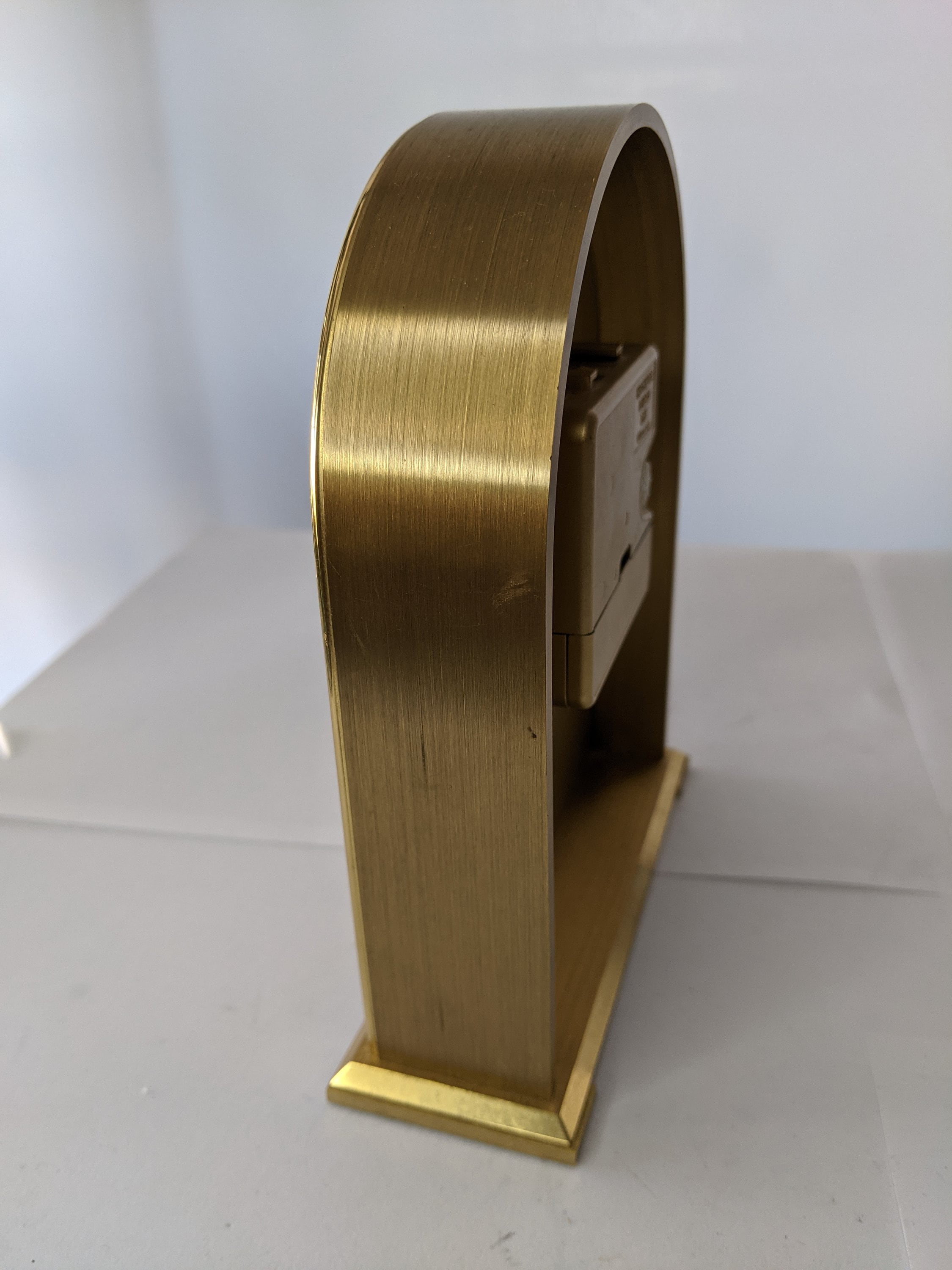 Vintage Brass Mantle Clock by Teerman Carriage Clock - Etsy