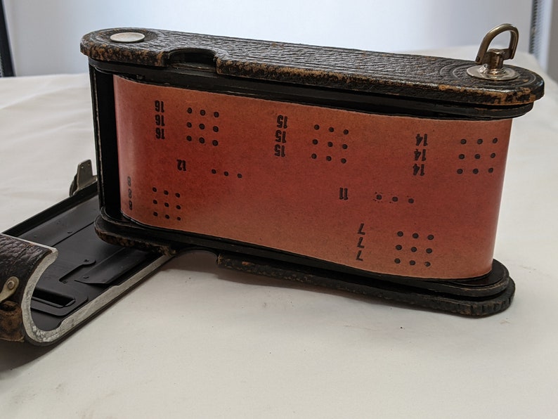 Eastman Kodak Co No. 1 Pocket Kodak Jr. 120 Roll Film Folding Camera ...