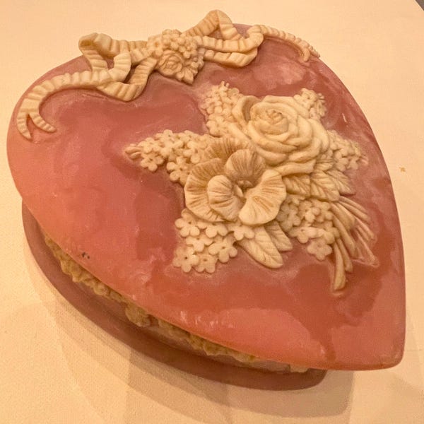 Genuine Incolay Stone Jewelry Box - Etsy