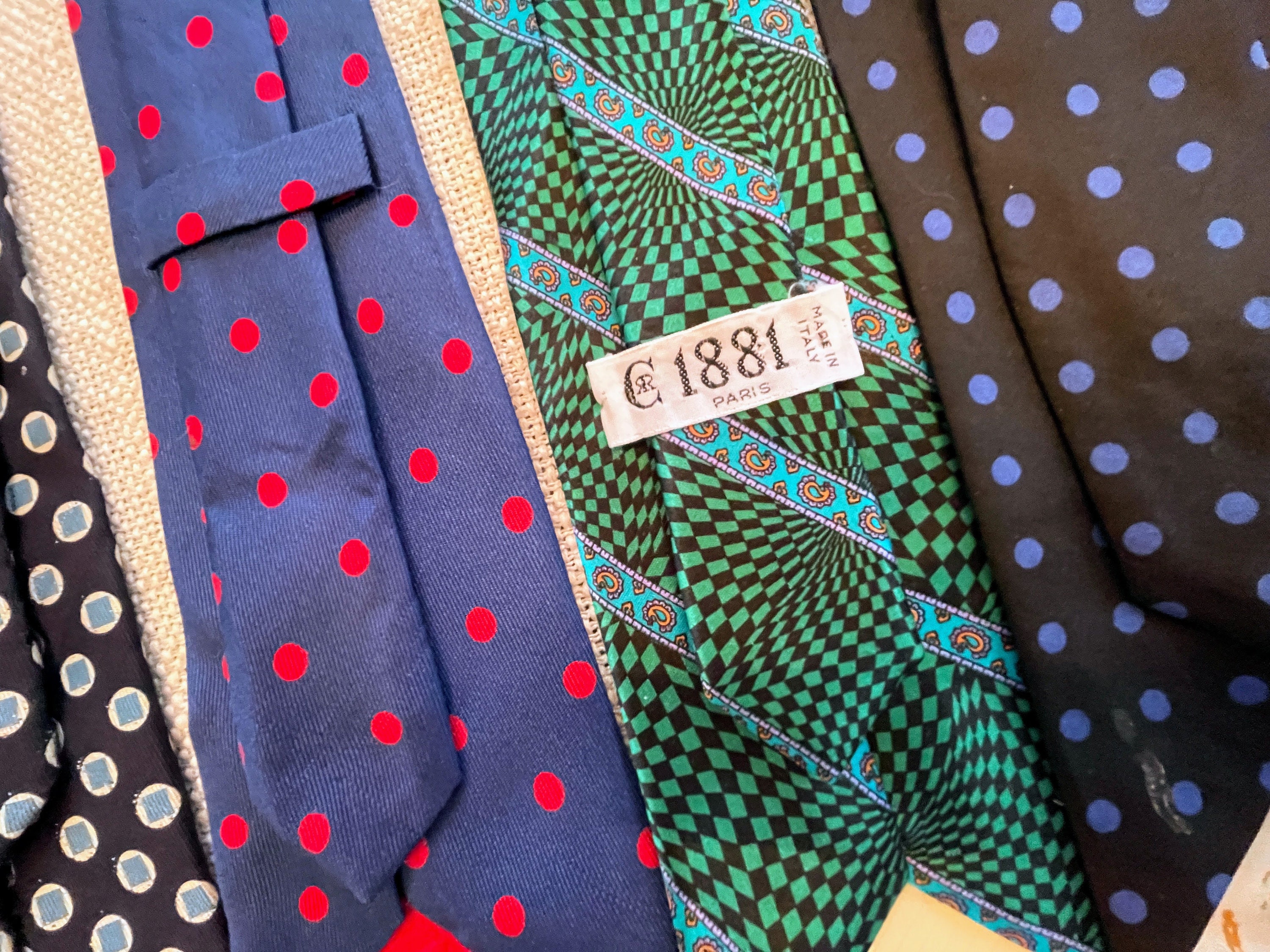 RARE Vintage Silk Couture Ties From Private Collection - Etsy