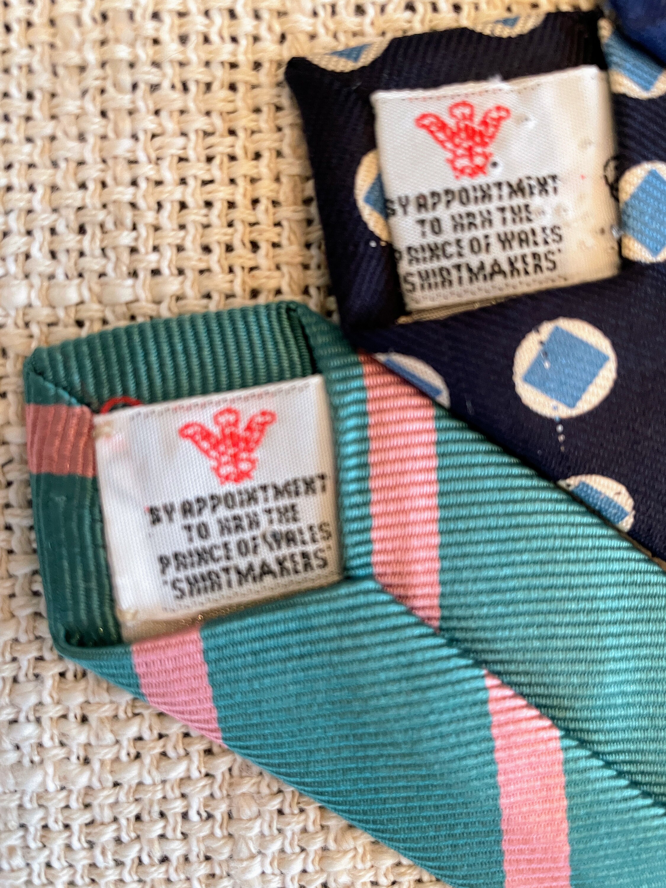 RARE Vintage Silk Couture Ties From Private Collection - Etsy