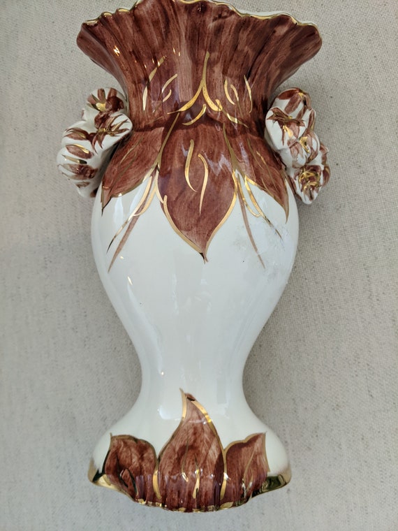 Vintage French Wedding Vase STUNNING DETAIL - Etsy