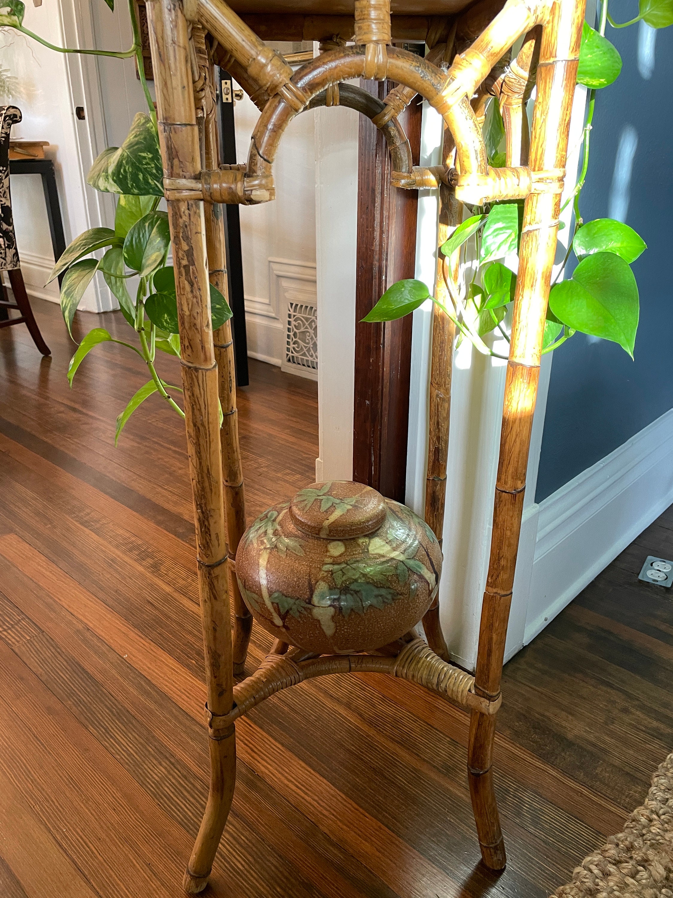 Taiwanese Grace Kerr Pottery W Lid One of a Kind - Etsy