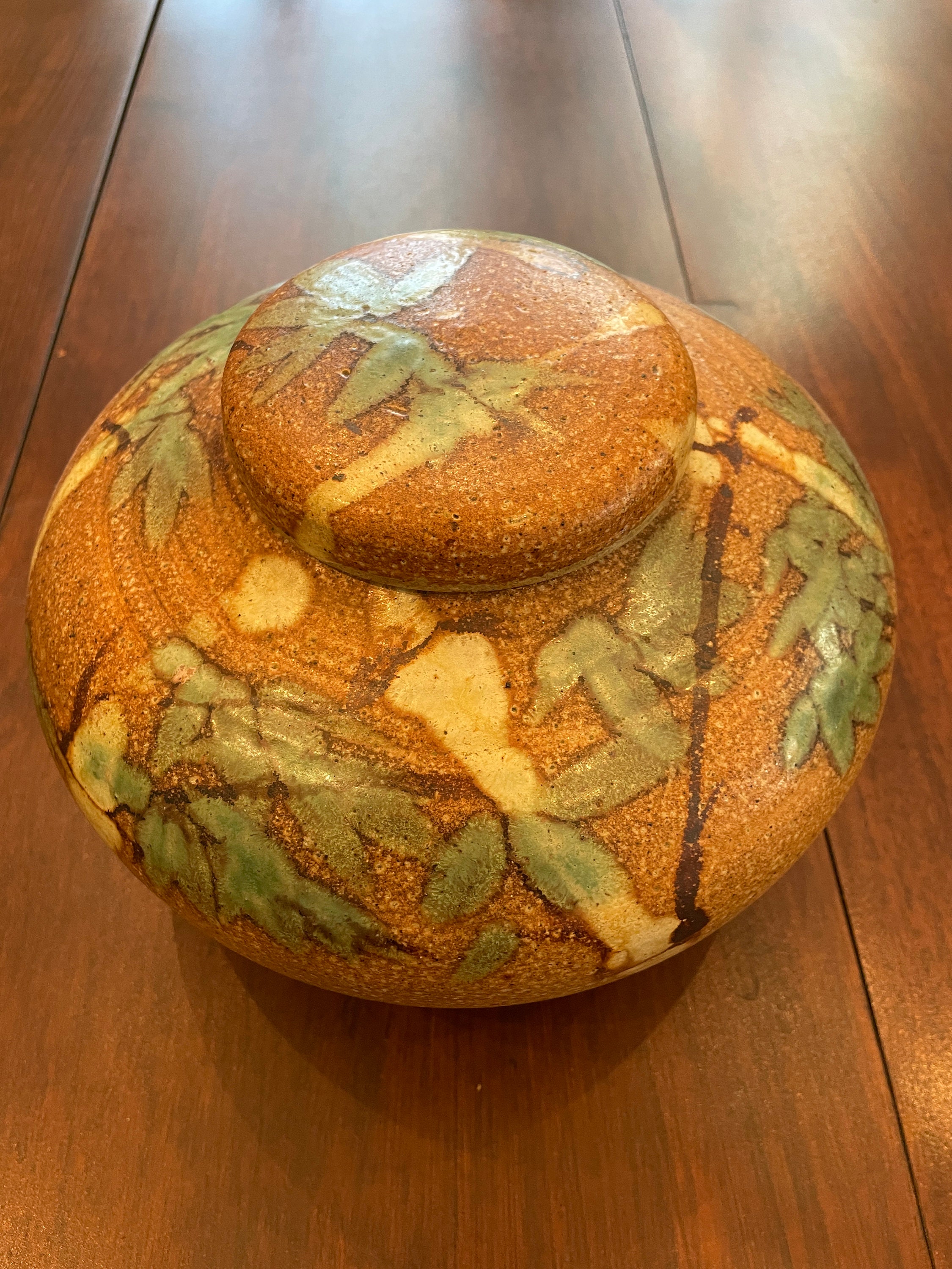 Taiwanese Grace Kerr Pottery W Lid One of a Kind - Etsy