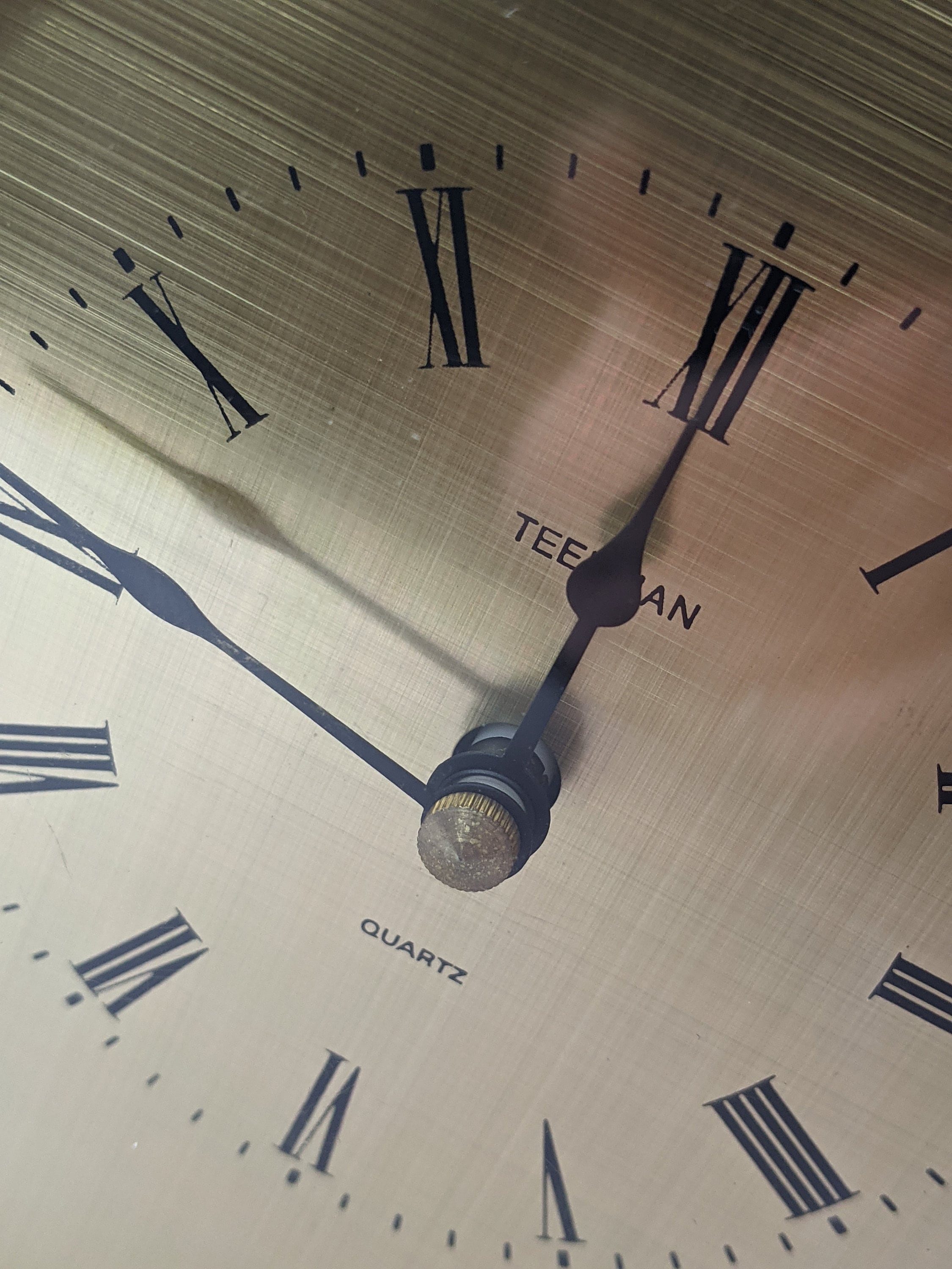 Vintage Brass Mantle Clock by Teerman Carriage Clock - Etsy