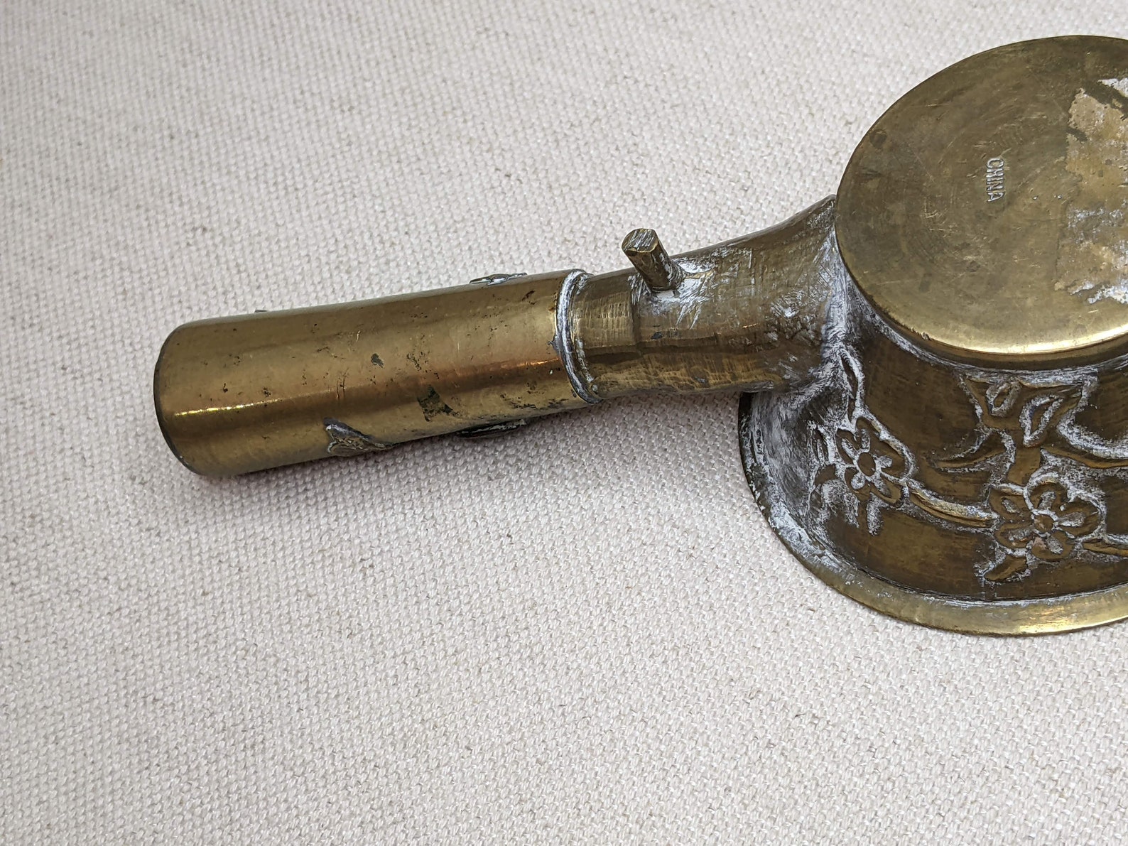 Chinese Brass Silk Pan Iron 1 of 3 Available - Etsy