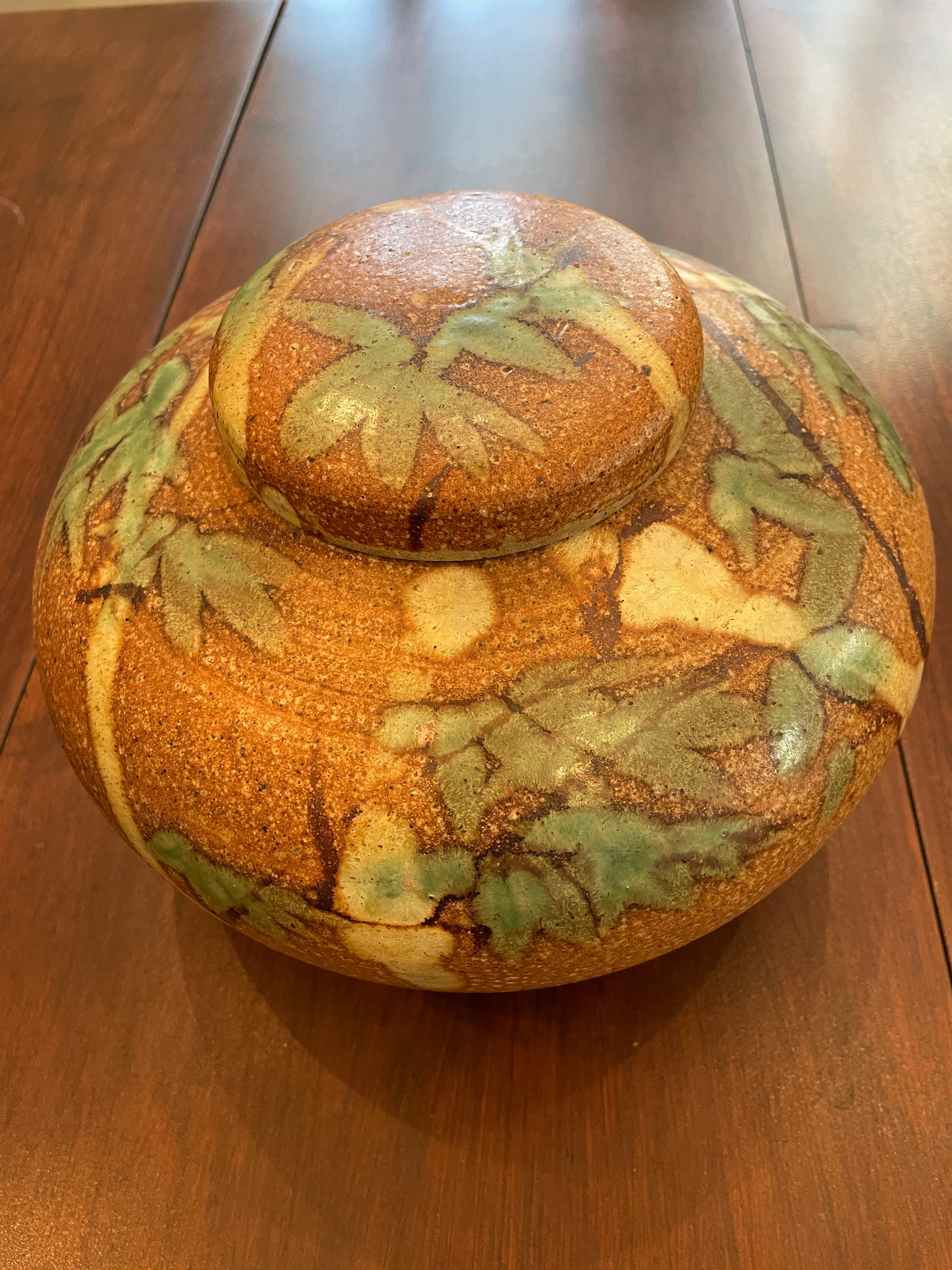 Taiwanese Grace Kerr Pottery W Lid One of a Kind - Etsy