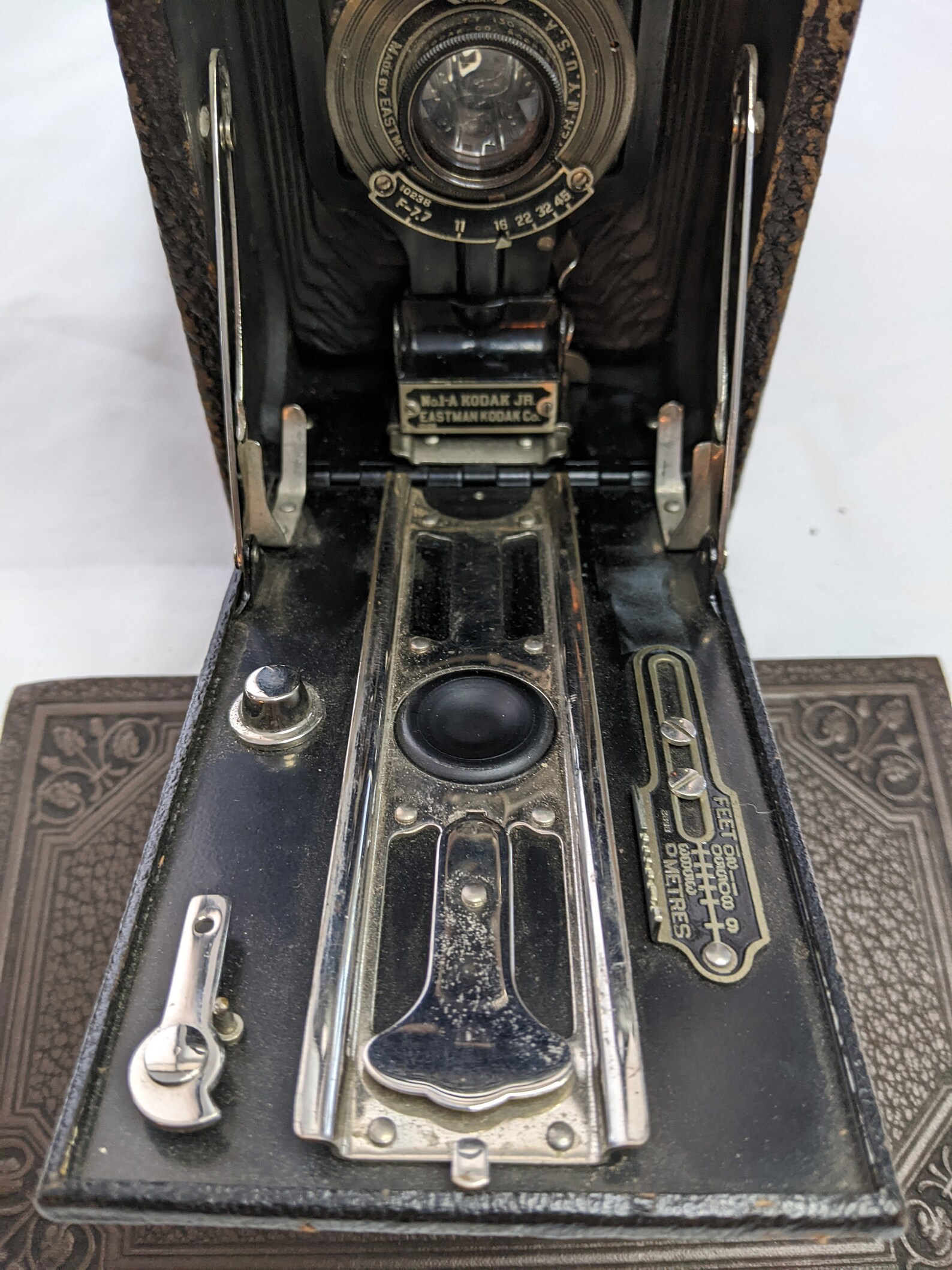 Eastman Kodak Co No. 1 Pocket Kodak Jr. 120 Roll Film Folding Camera ...