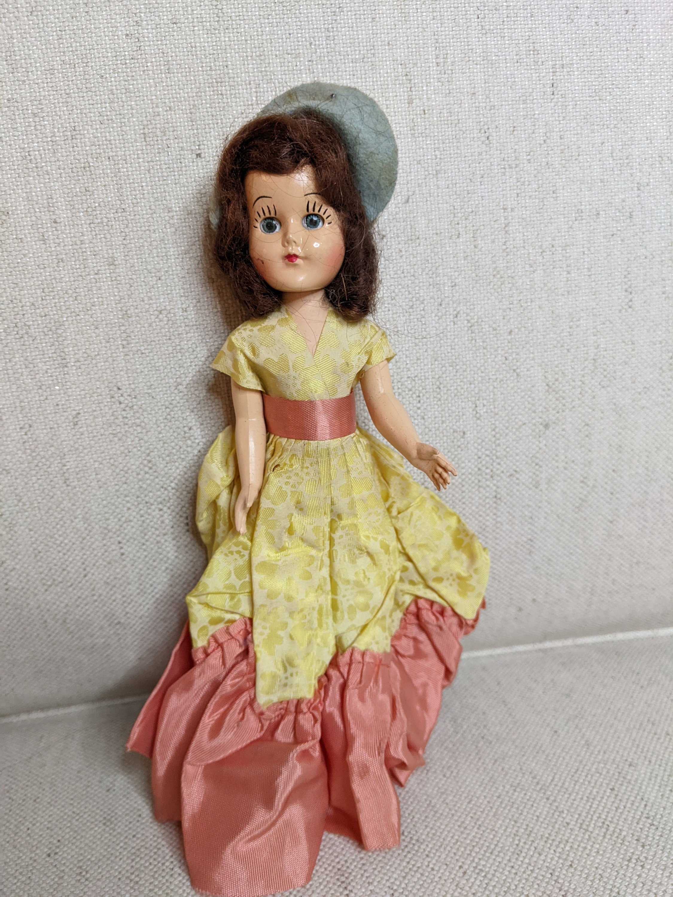 Set of 6 1940's Composition & Plastic Vintage Mid Century Dolls - Etsy