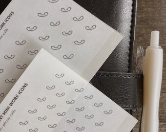 204 Tiny Cell Phone Icon Planner Stickers Choose Your Sheet - Etsy