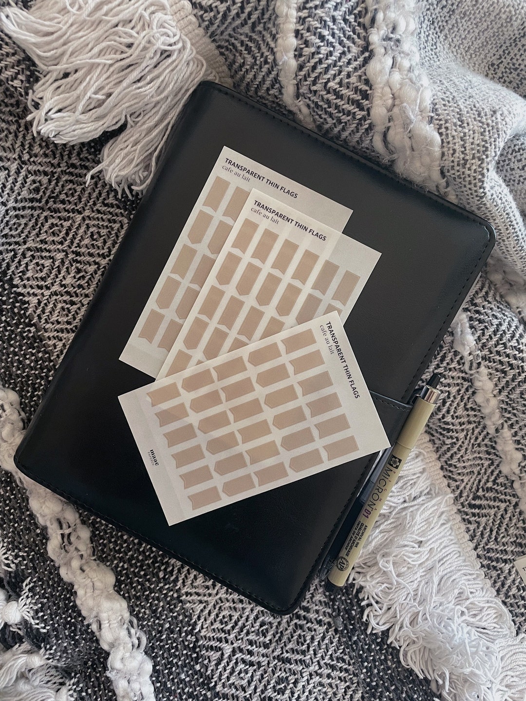 Minimal Thin Flag Sticker Sheets - Etsy