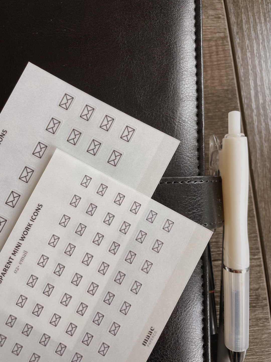 Email Work Icon Sticker Sheets - Etsy