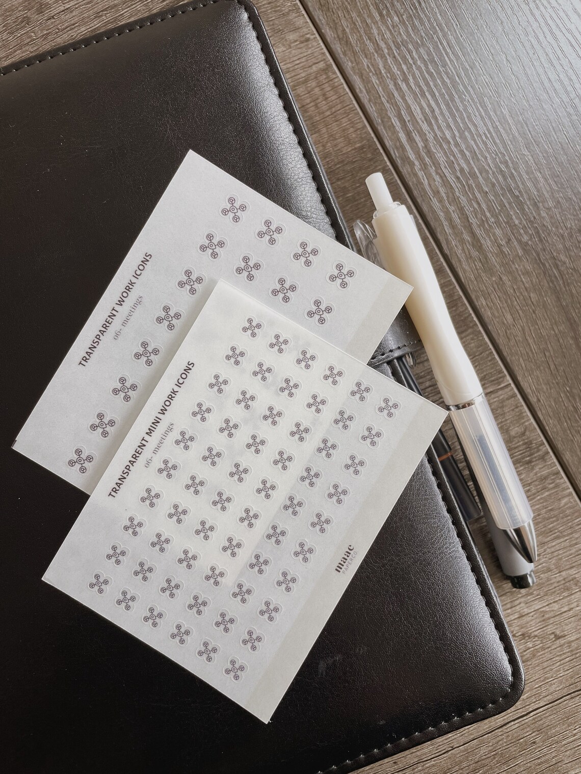 Meetings Work Icon Sticker Sheets - Etsy