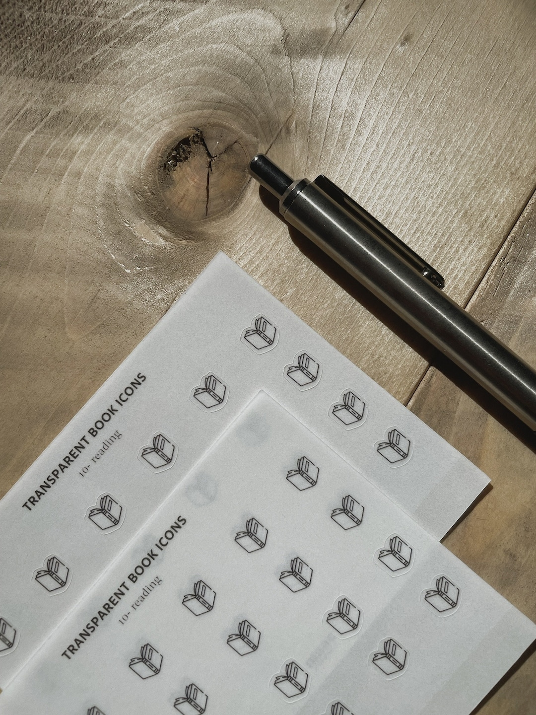 Reading Book Icon Sticker Sheets - Etsy