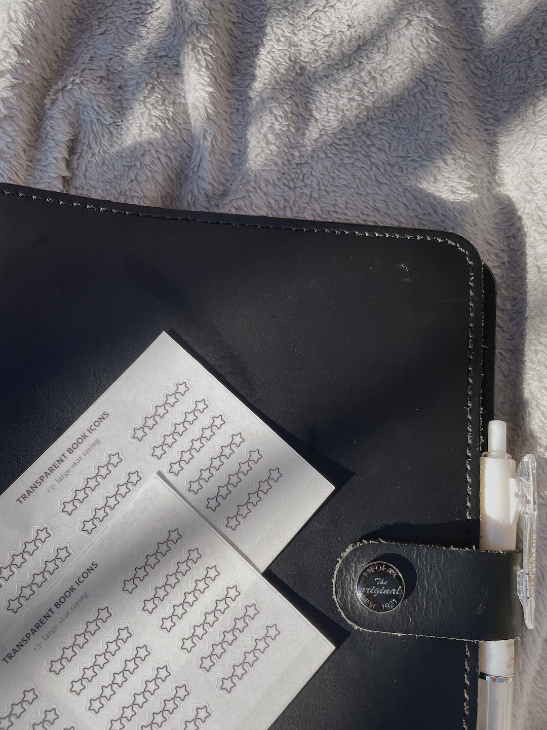 Star Rating Book Icon Sticker Sheets - Etsy