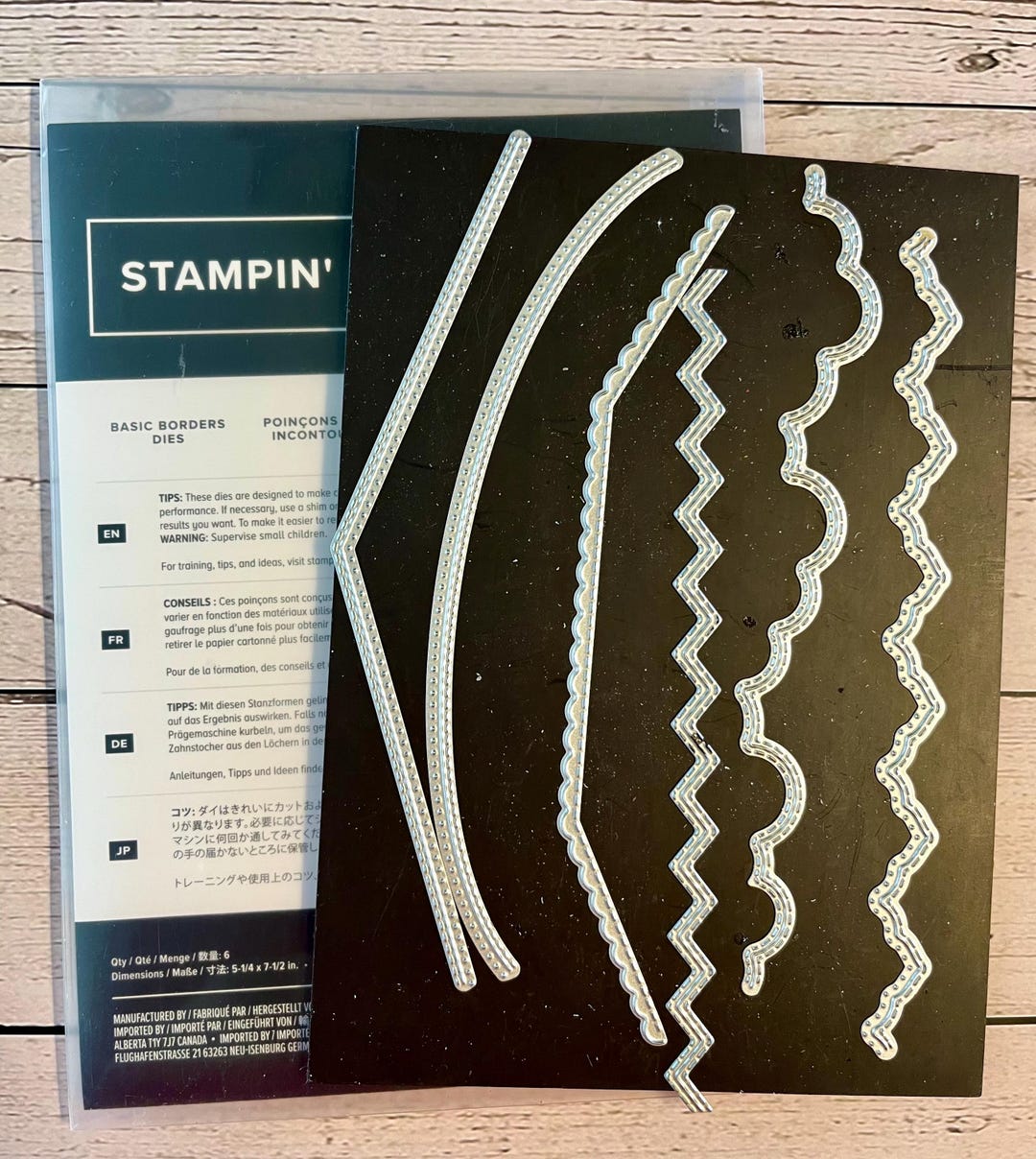 Stampin‘ Up!® Basic Borders Dies - Etsy