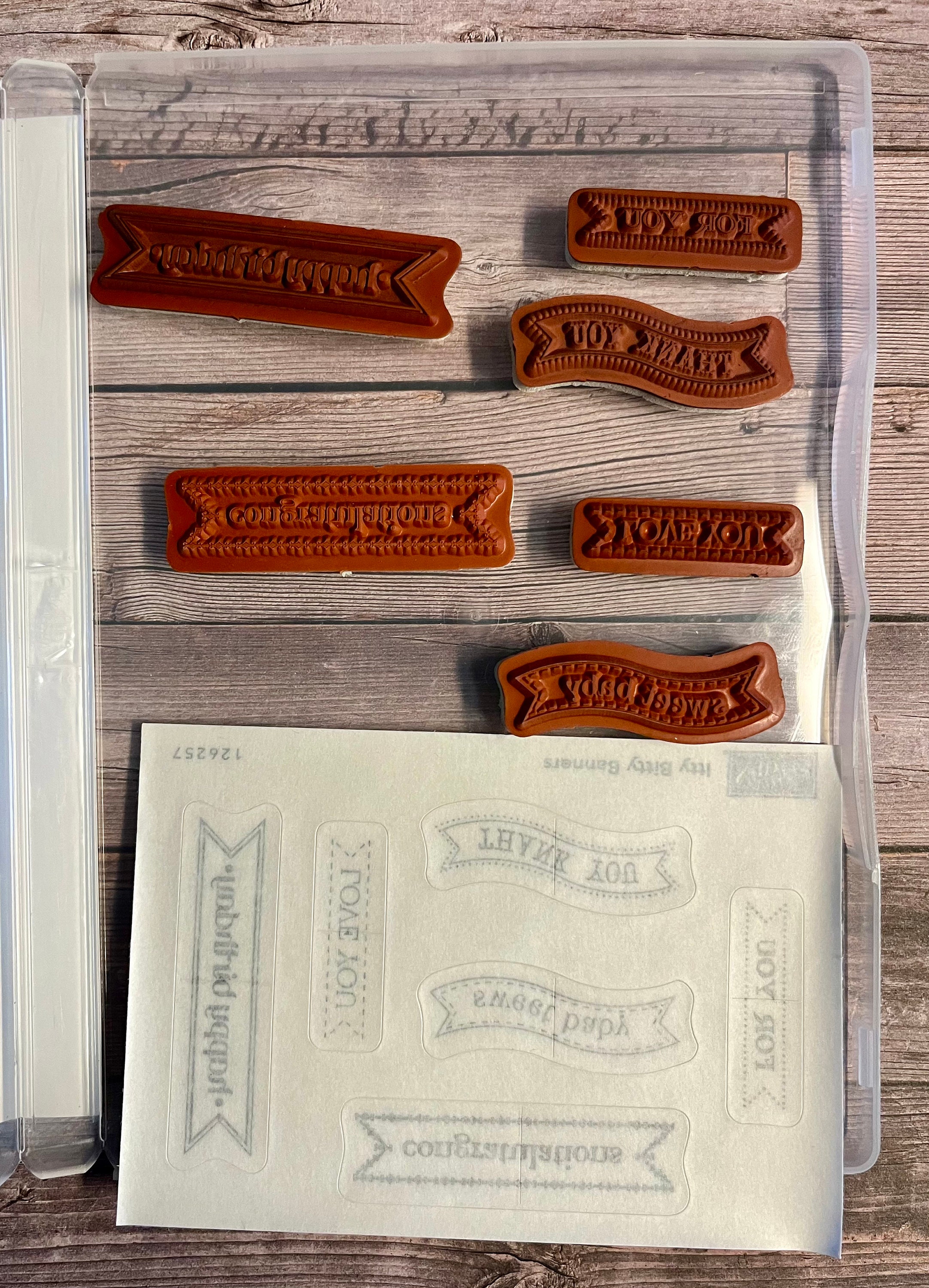 Stampin’ Up! Itty Bitty Banners Bundle - Etsy