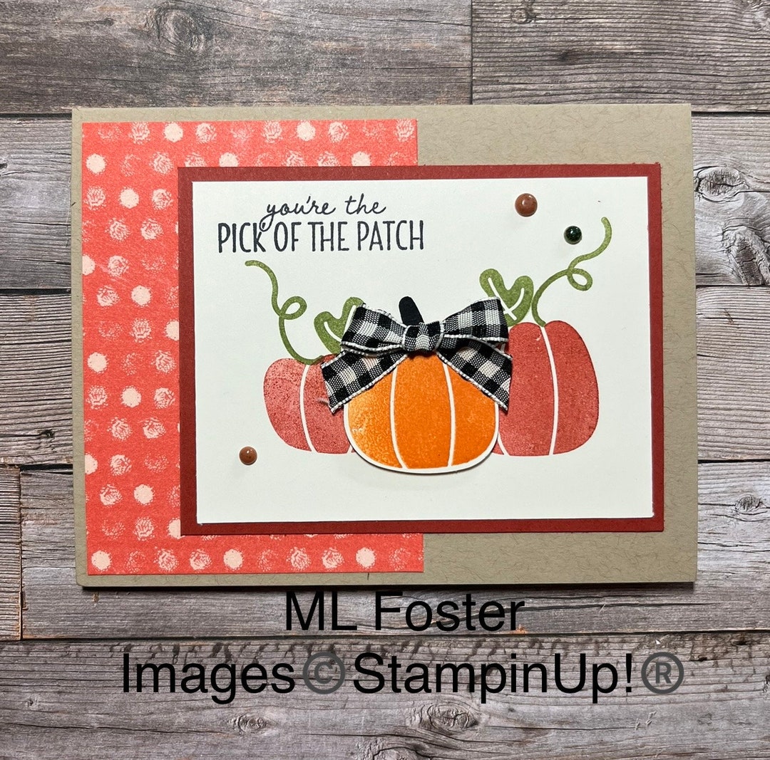 Stampin’ Up! Pick of the Patch Card - Etsy