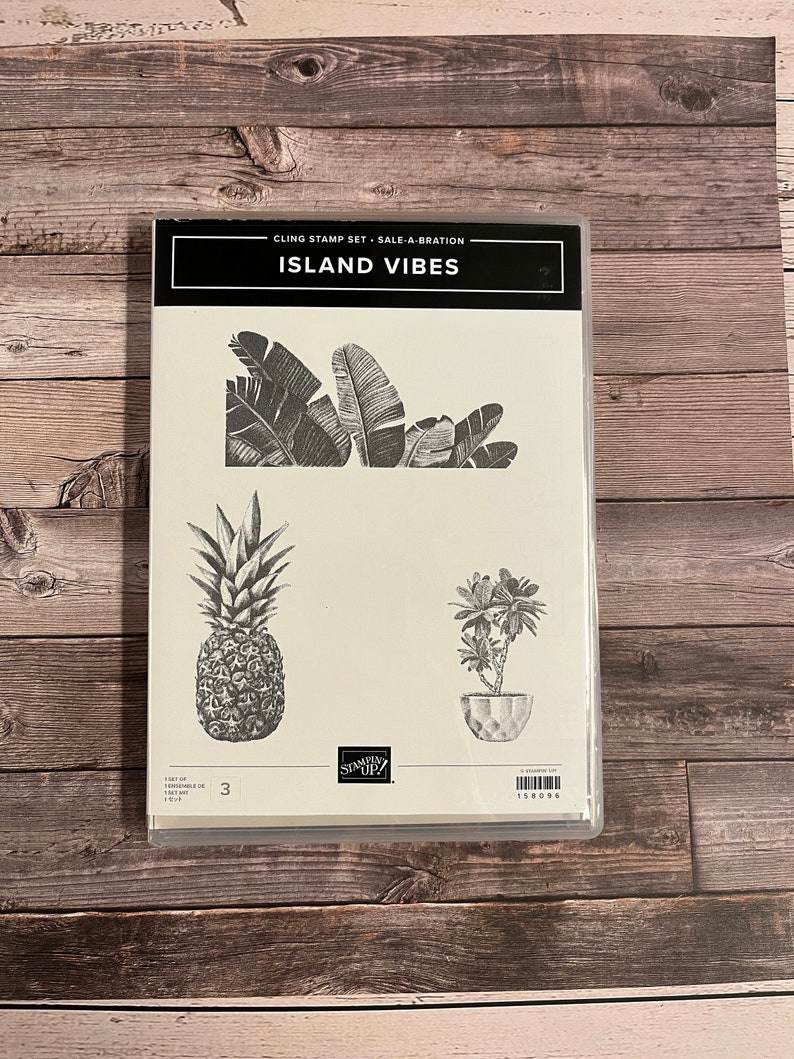 Stampin’ Up! Island Vibes Stamp Set - Etsy