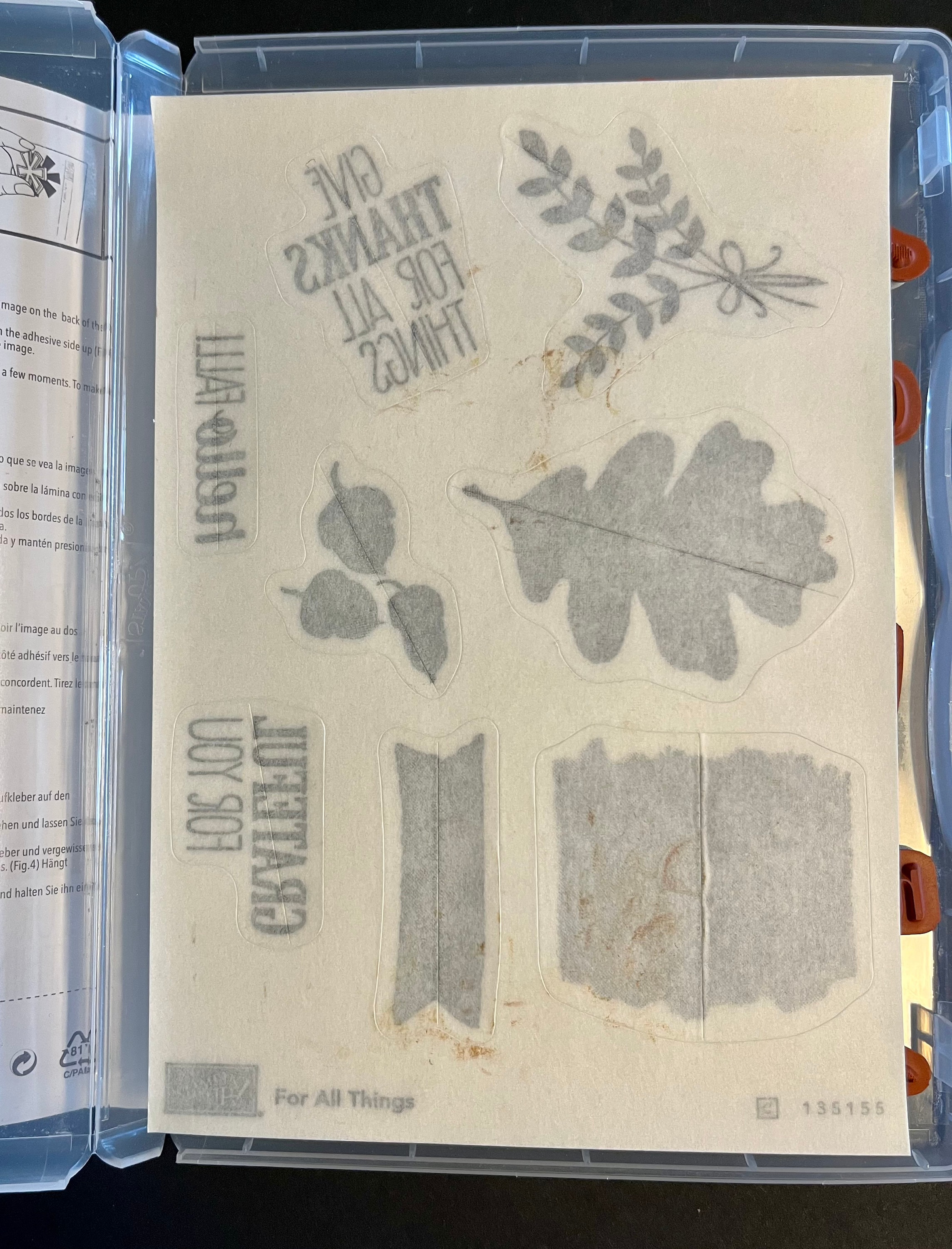 Stampin’ Up! for All Things Stamp Set - Etsy