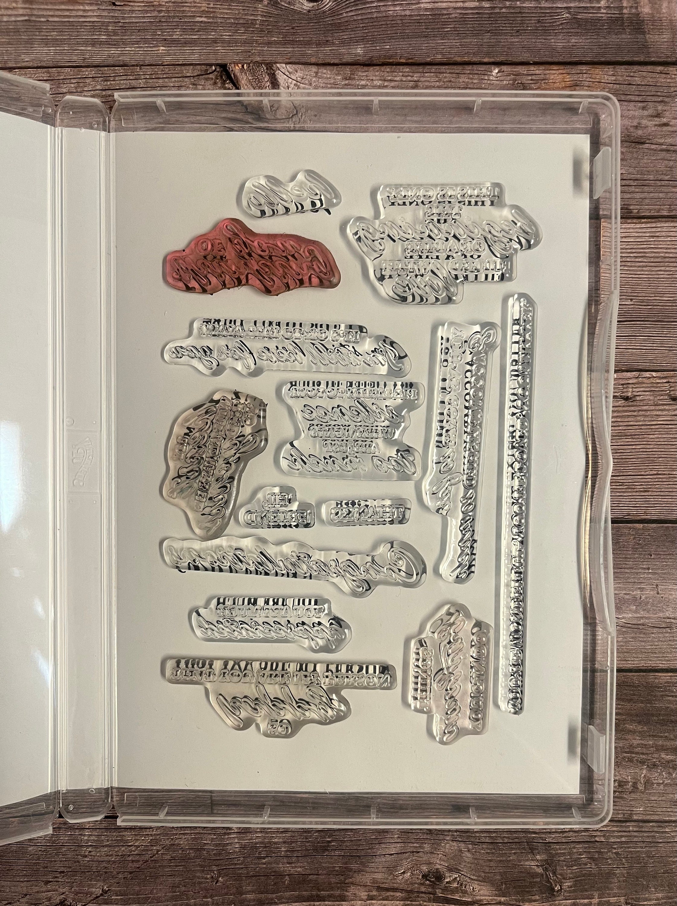 Stampin’ Up! Wonderful Thoughts Stamp Set - Etsy