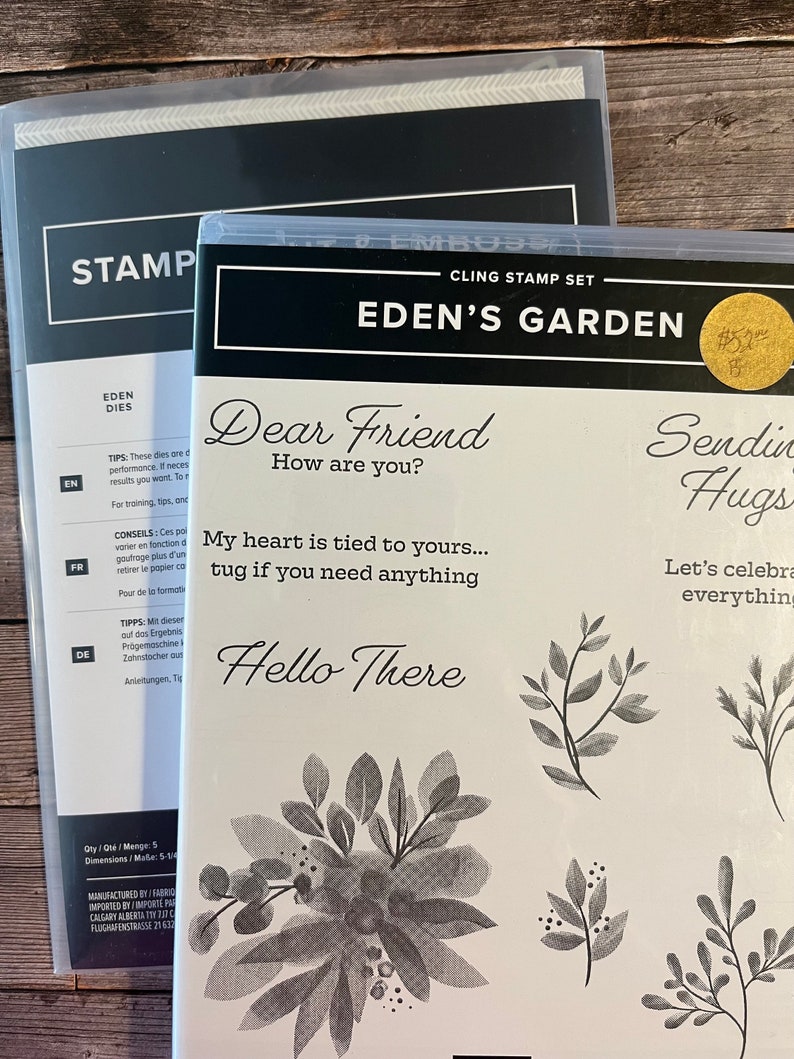 Stampin’ Up! Eden’s Garden Bundle - Etsy