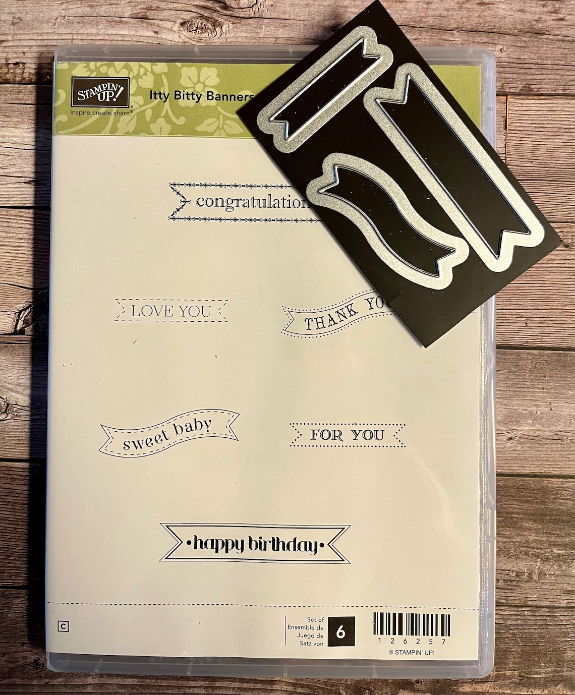Stampin’ Up! Itty Bitty Banners Bundle - Etsy