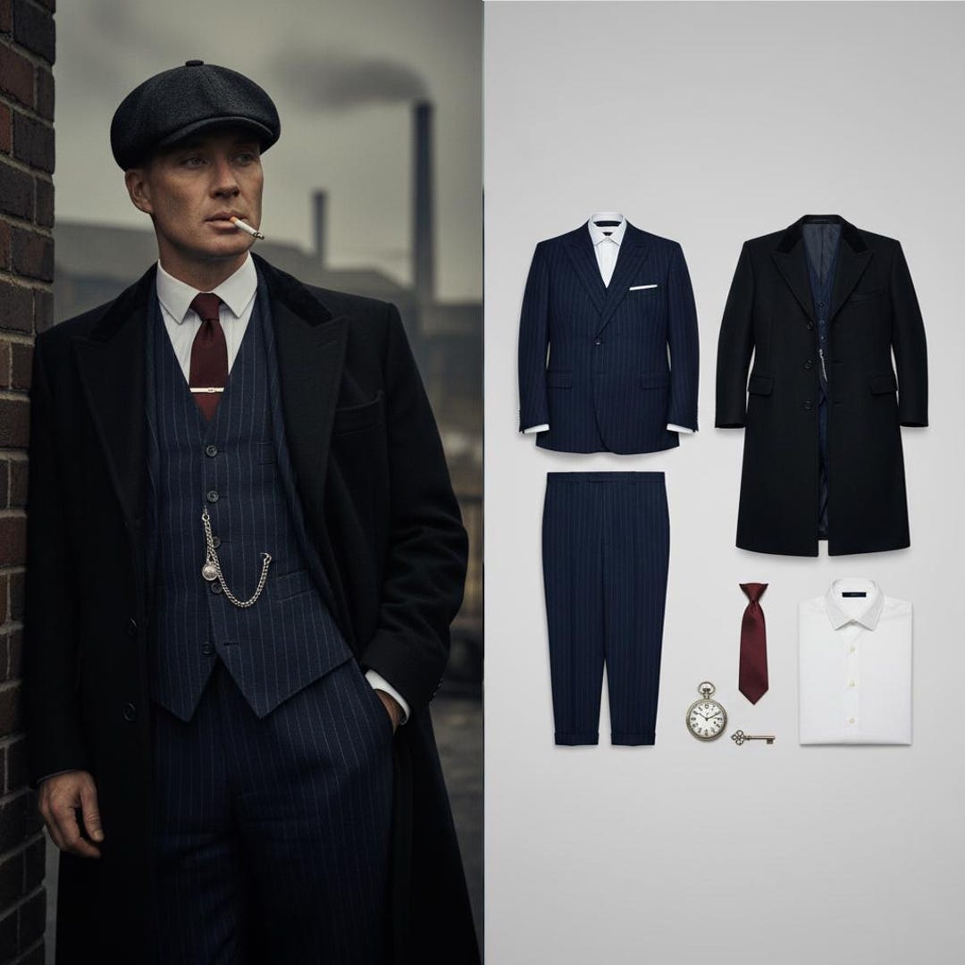 Peaky Blinders Thomas Shelby Complete Set – Vintage 1920s Gangster ...