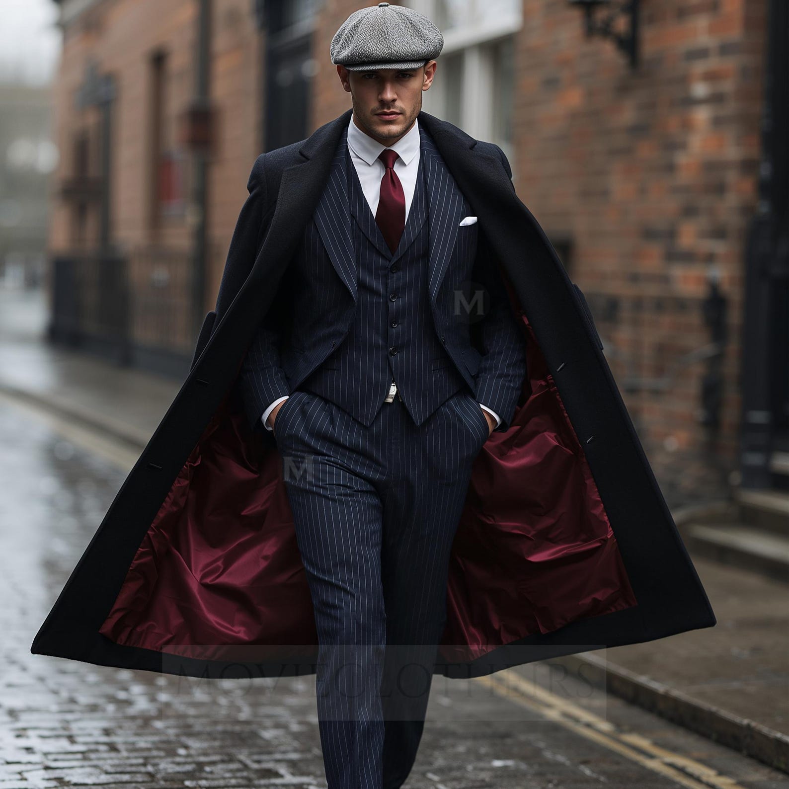 Gentleman Vintage Peaky Blinders Suit - Retro Style Thomas Shelby ...