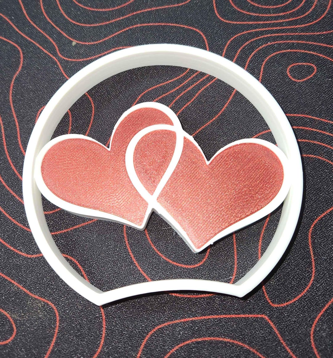 Mouse Ear STL File - Double Heart Design for 3D Printing - Etsy